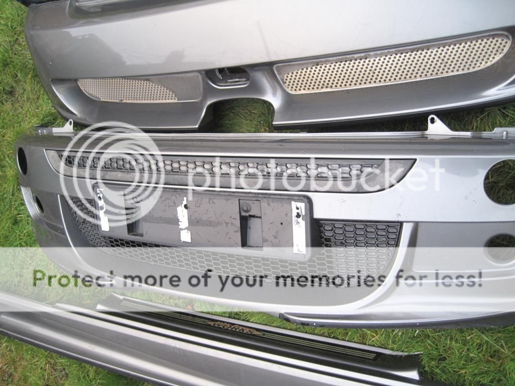 R53 FULL Aero Kit DARK SILVER with U.S markers | MiniTorque.com